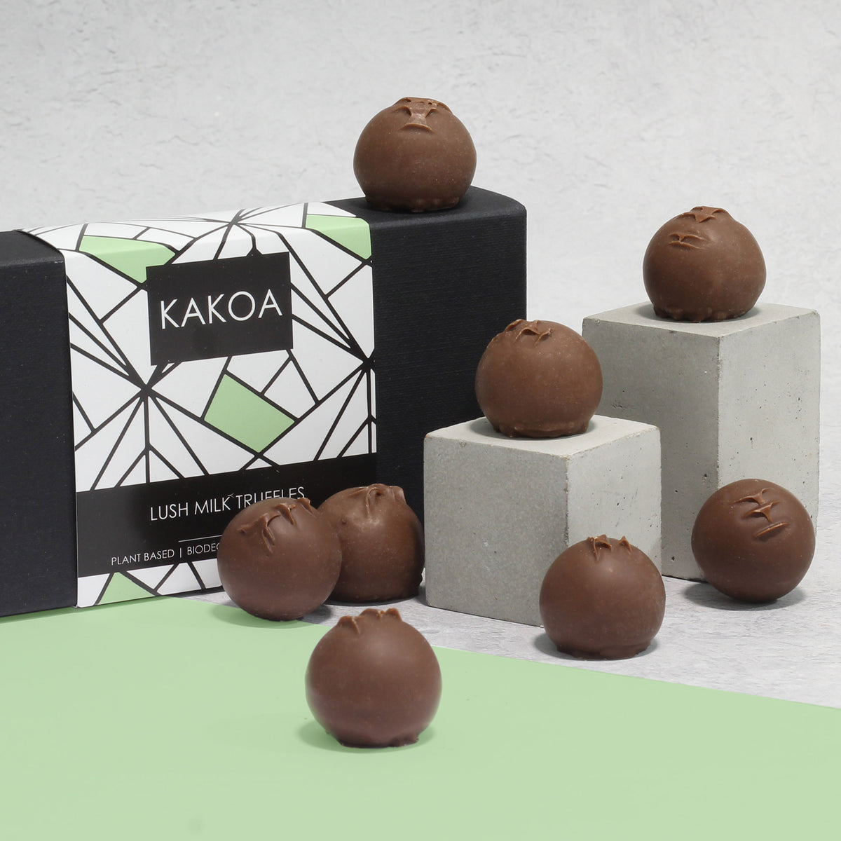 Vegan Milk Chocolate Box | Vegan Truffles – Kakoa